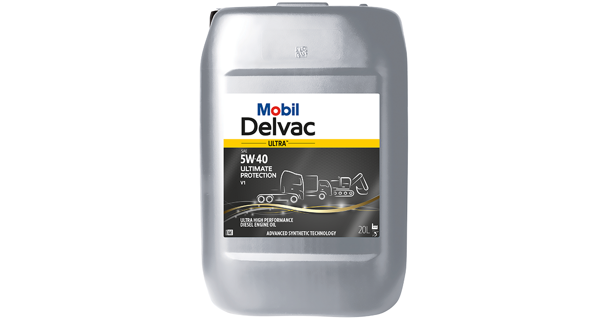 Mobil Delvac Ultra™ 5W-40 Ultimate Protection V1
